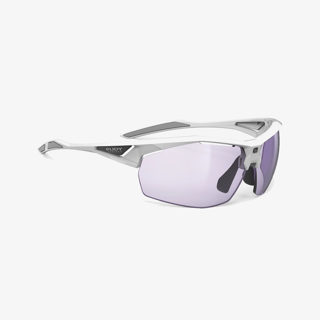 Rudy Project Sydus / White Gloss - ImpactX Photochromic 2 Laser Purple ...